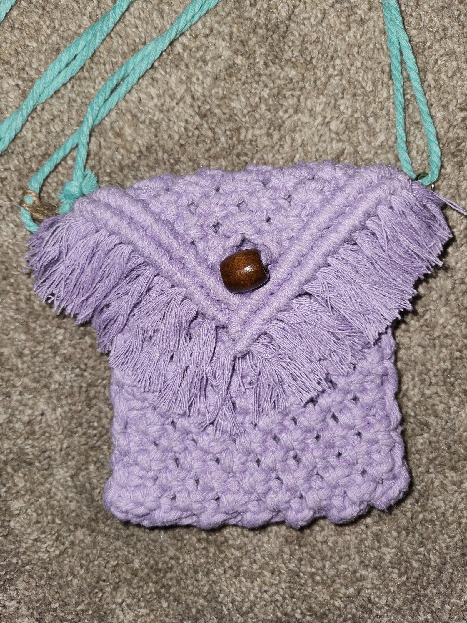 Macrame Small Purse - Etsy