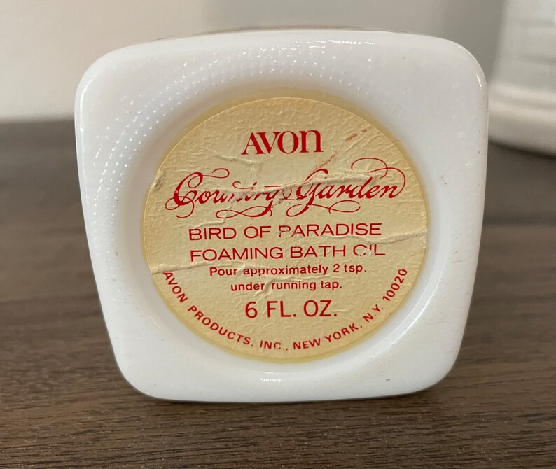 Vintage Milk Glass, Avon Vanity Jars, Powder and Bath Oil Jars - Etsy