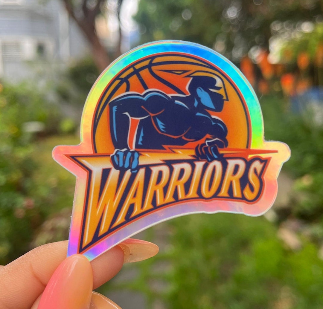 Golden State Warriors 1997-2010 Logo Sticker - Etsy