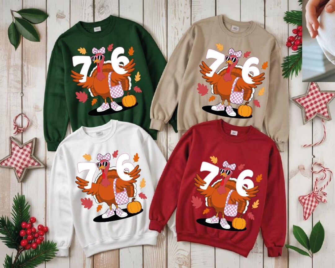 Funny Turkey Thanksgiving PNG - Gen Alpha Sublimation (digital Download ...