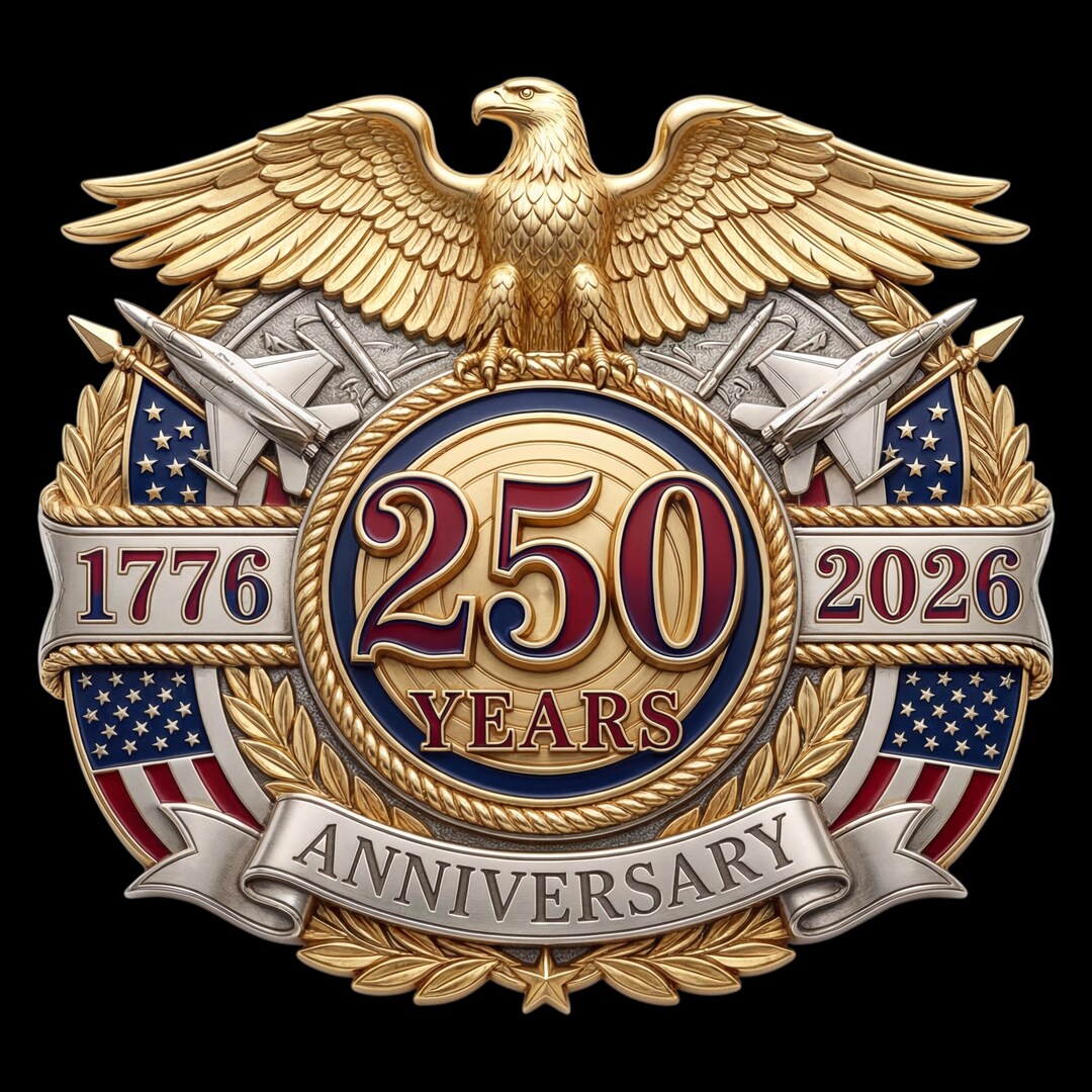 USA 250th Anniversary SVG PNG, 1776-2026, America 250 Emblem ...