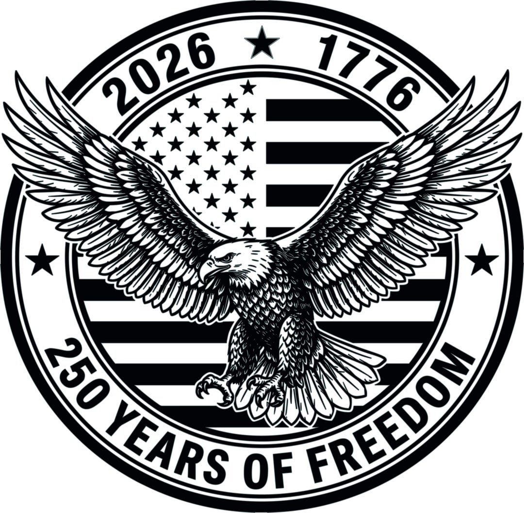USA 250th Anniversary Eagle Emblem, Patriotic SVG PNG File - Etsy