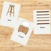 Editable Montessori Cards Furniture Flash Cards Nomenclature Flashcards ...