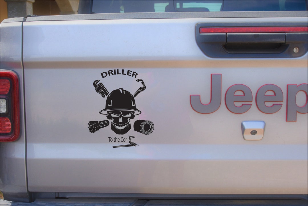 Driller to the Core™ Surface Large Decal - Etsy