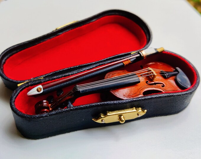 Miniature Violin, Desk Toy, Gag Gift, Sad Violin - Etsy