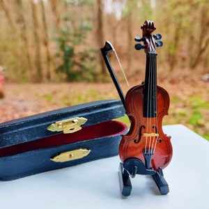 Miniature Violin, Desk Toy, Gag Gift, Sad Violin - Etsy