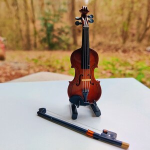 Miniature Violin, Desk Toy, Gag Gift, Sad Violin - Etsy