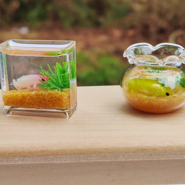 Miniature Aquarium - Etsy