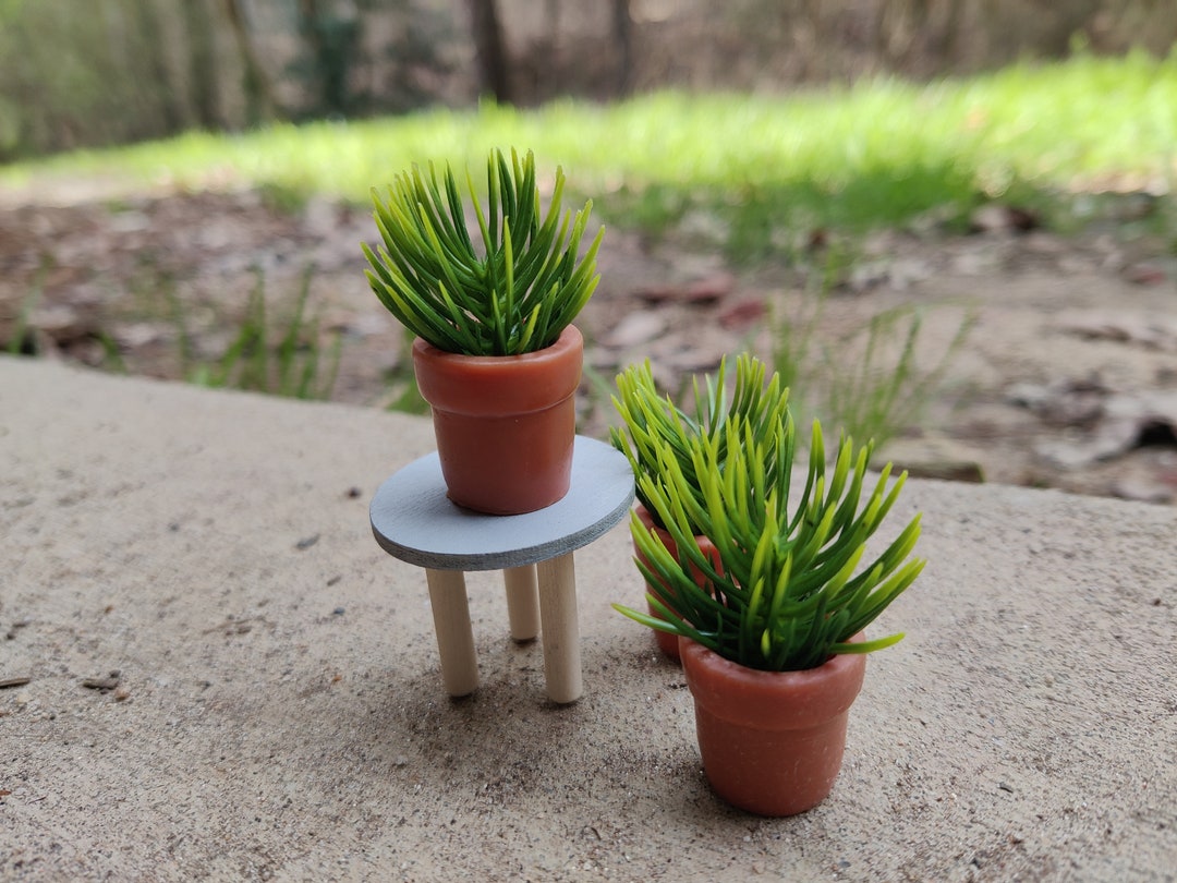1:12 Miniature Doll Plant Stand, Doll Stool - Etsy