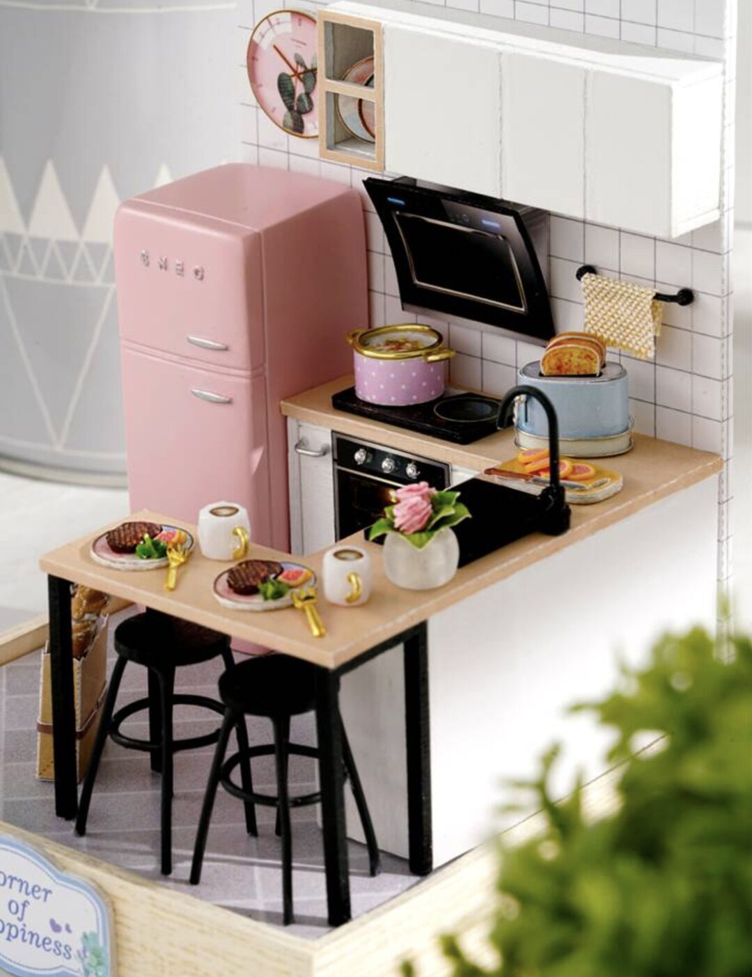 Cute Mini Kitchen DIY Project .roombox Kit - Etsy