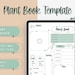 Plant Book Template for Goodnotes, Plant Tracker, Plant Planner ...