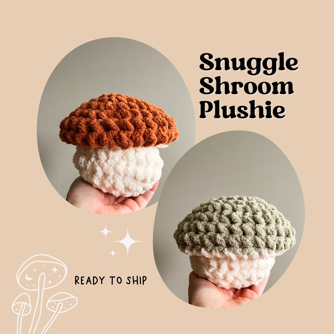 Snuggle Shroom Plushie - Etsy