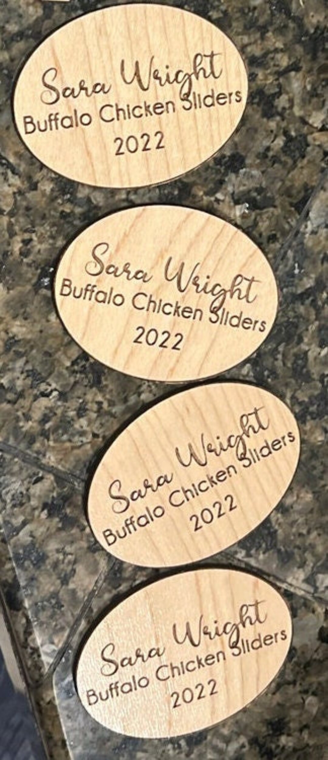 Wooden Tokens & Tags - 2" - Etsy