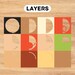 Hamburger Shadow Box: 3D Layered Paper Cut Template SVG (digital ...