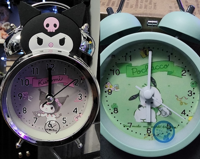 Decoden Cream Alarm Clock Adorable Room Decor and Charming Gift ...