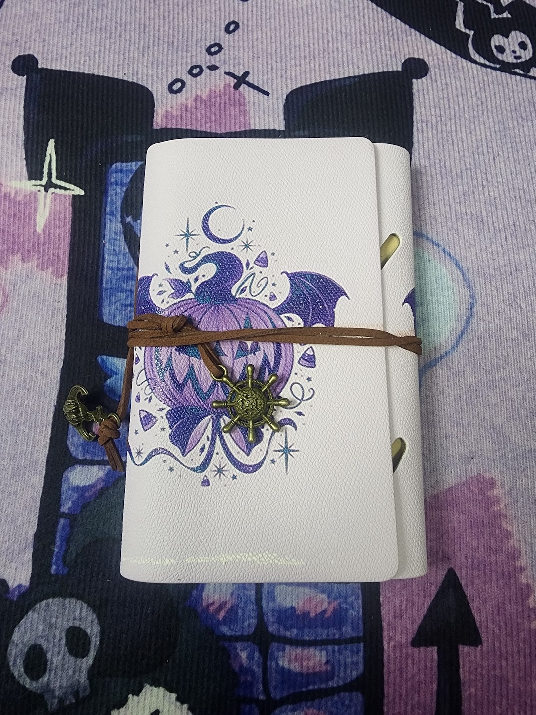 Kawaii Binder Notebook | Purple and Lavender Design | Faux Leather ...