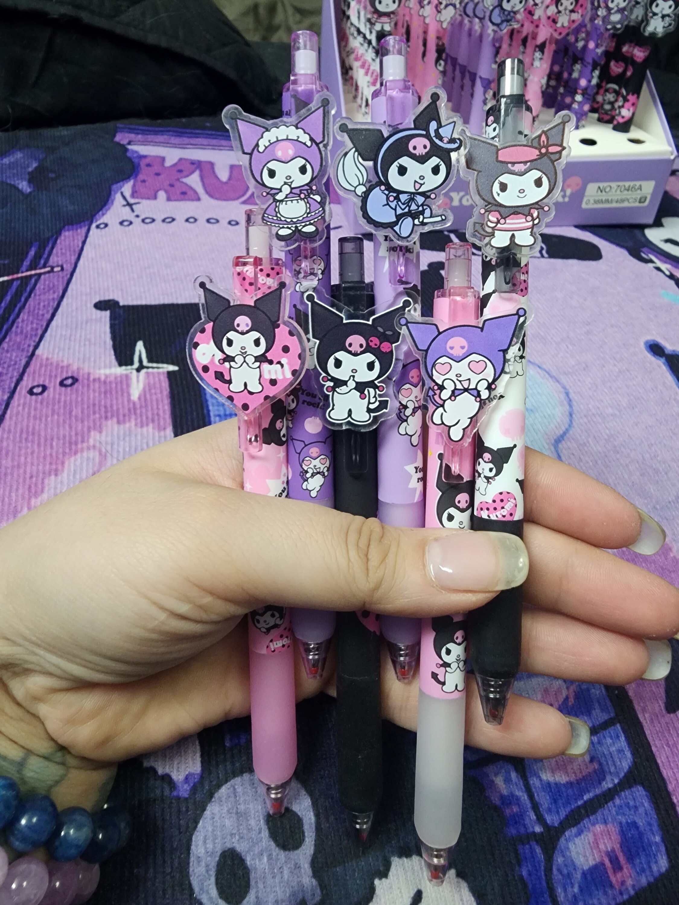 Kawaii Stationary Pens Cute Japanese Character Adorable Sanri Pens Soft ...