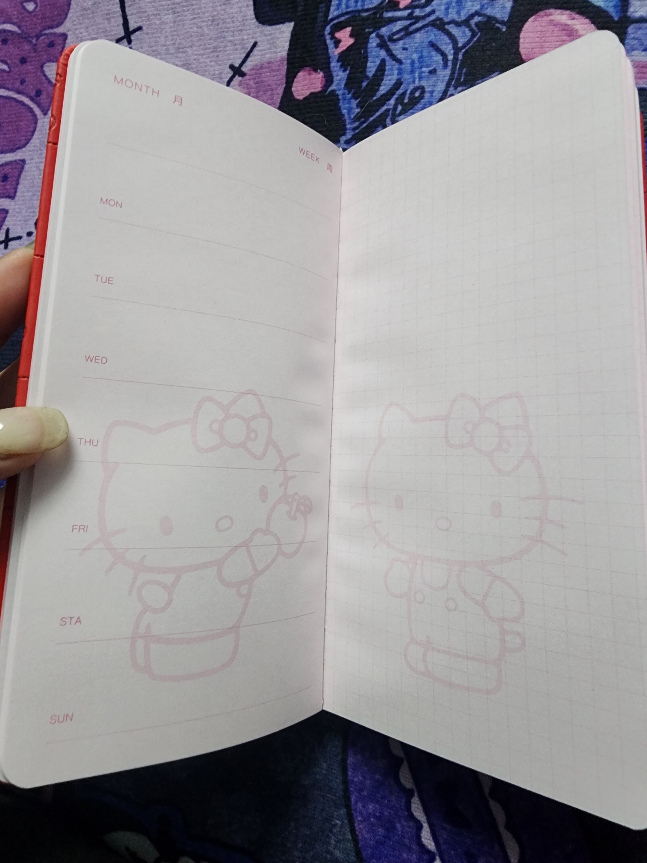 Kawaii Planner Notebook Cute Japanese Character Adorable Mymelo Sanri ...