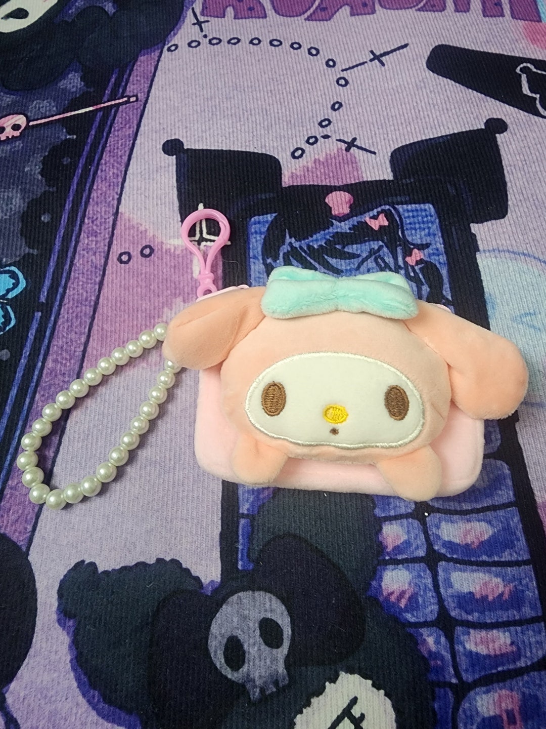 Kawaii Coin Purse | Pink Cute Japanese Character | Silicone | Rubber ...