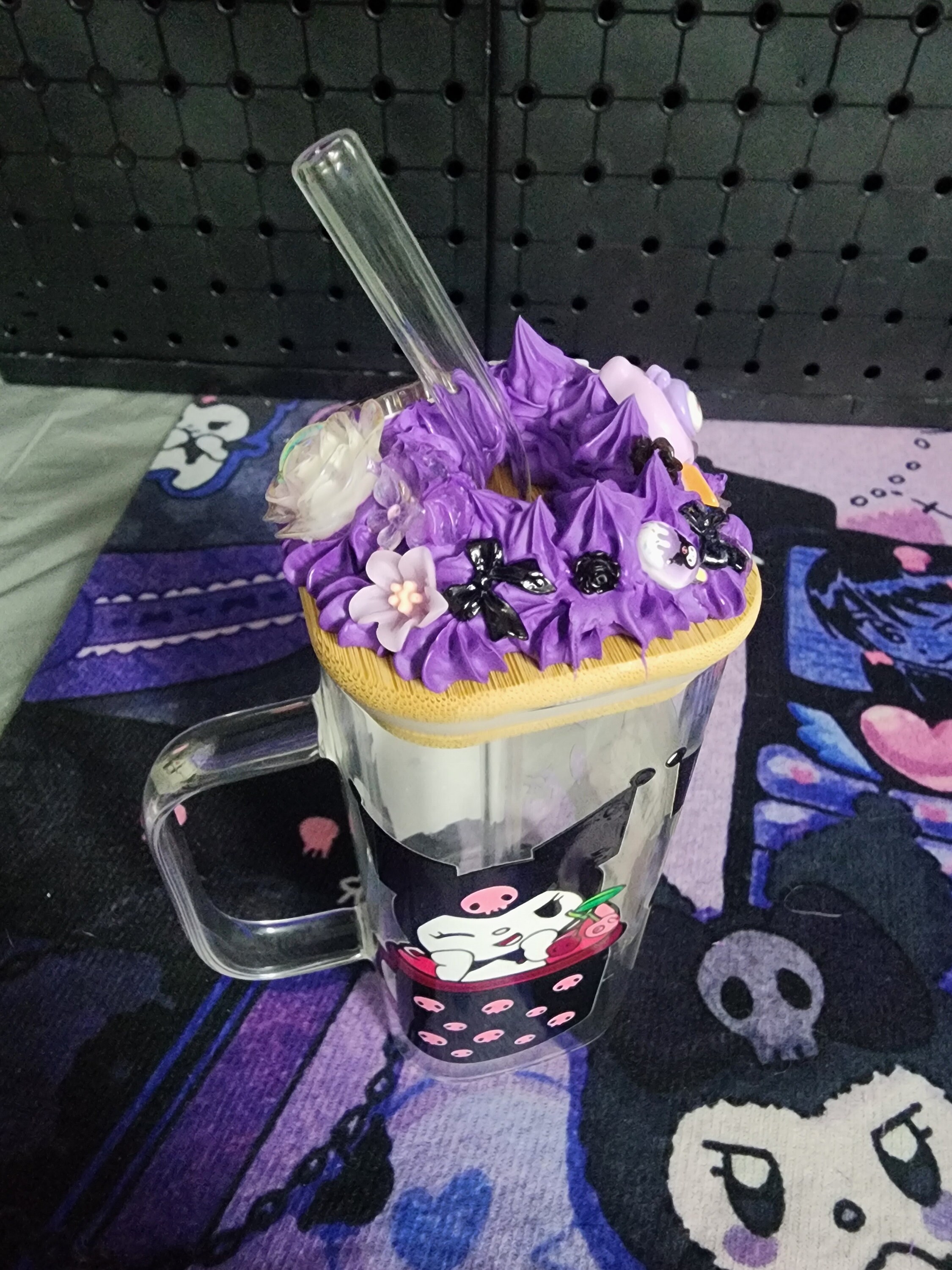 Kawaii Pretty Cup Cute Japanese Character Adorable Sanri Hk Decoden Cup ...