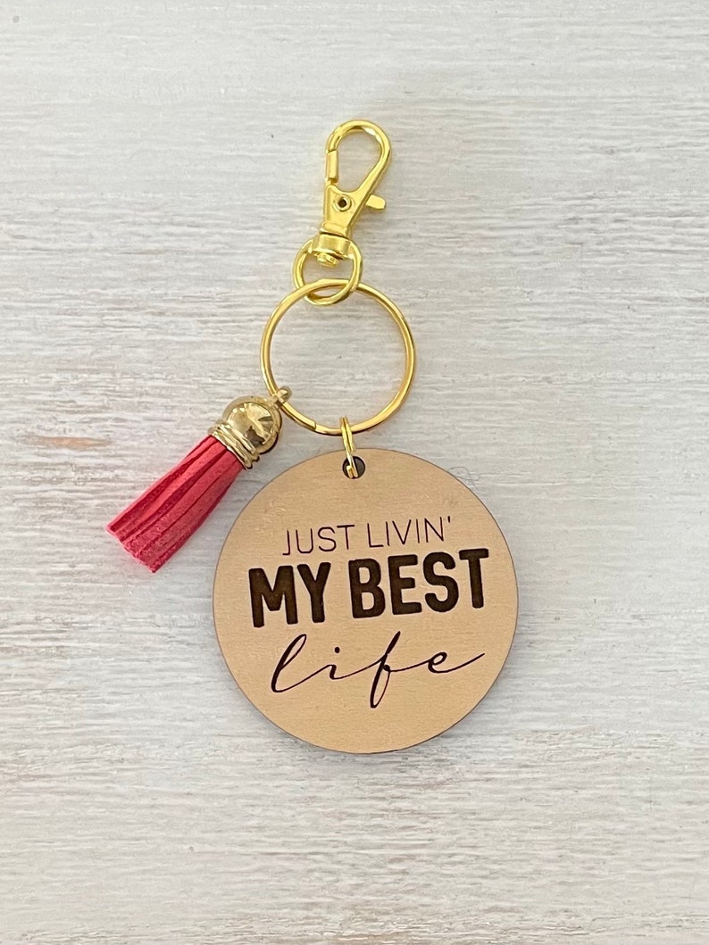 Inspirational Keychains Laser Cut Wood Keychains Be Kind Best Life ...