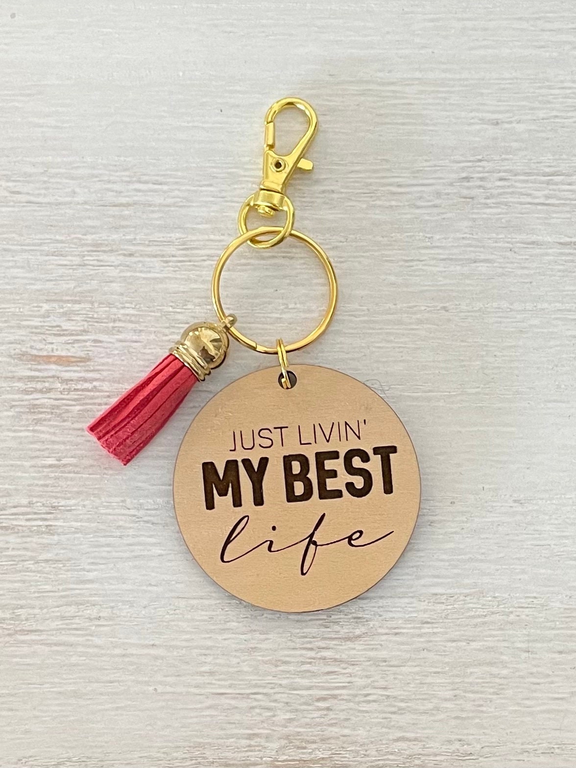 Inspirational Keychains Laser Cut Wood Keychains Be Kind Best Life ...