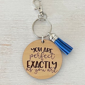 Inspirational Keychains Laser Cut Wood Keychains Be Kind Best Life ...