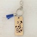 Dog Humor Keychains Wood Keychain Laser Engraved Keychain Dog Lover ...