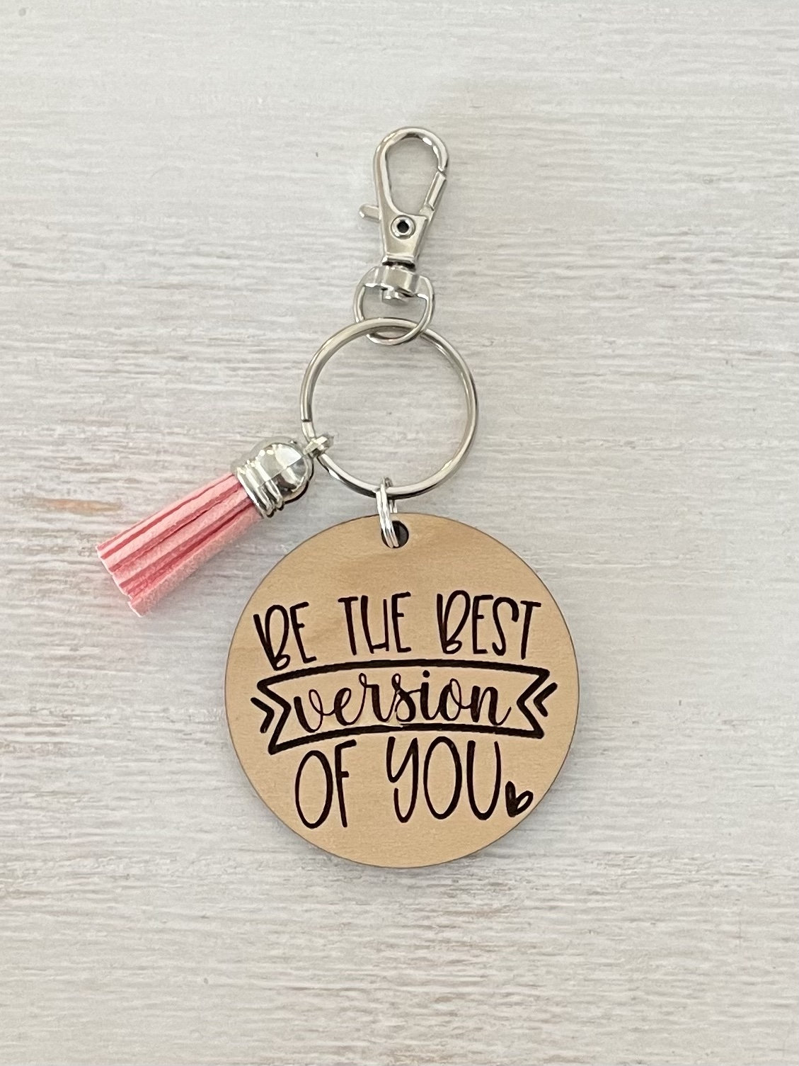 Inspirational Keychains Laser Cut Wood Keychains Be Kind Best Life ...