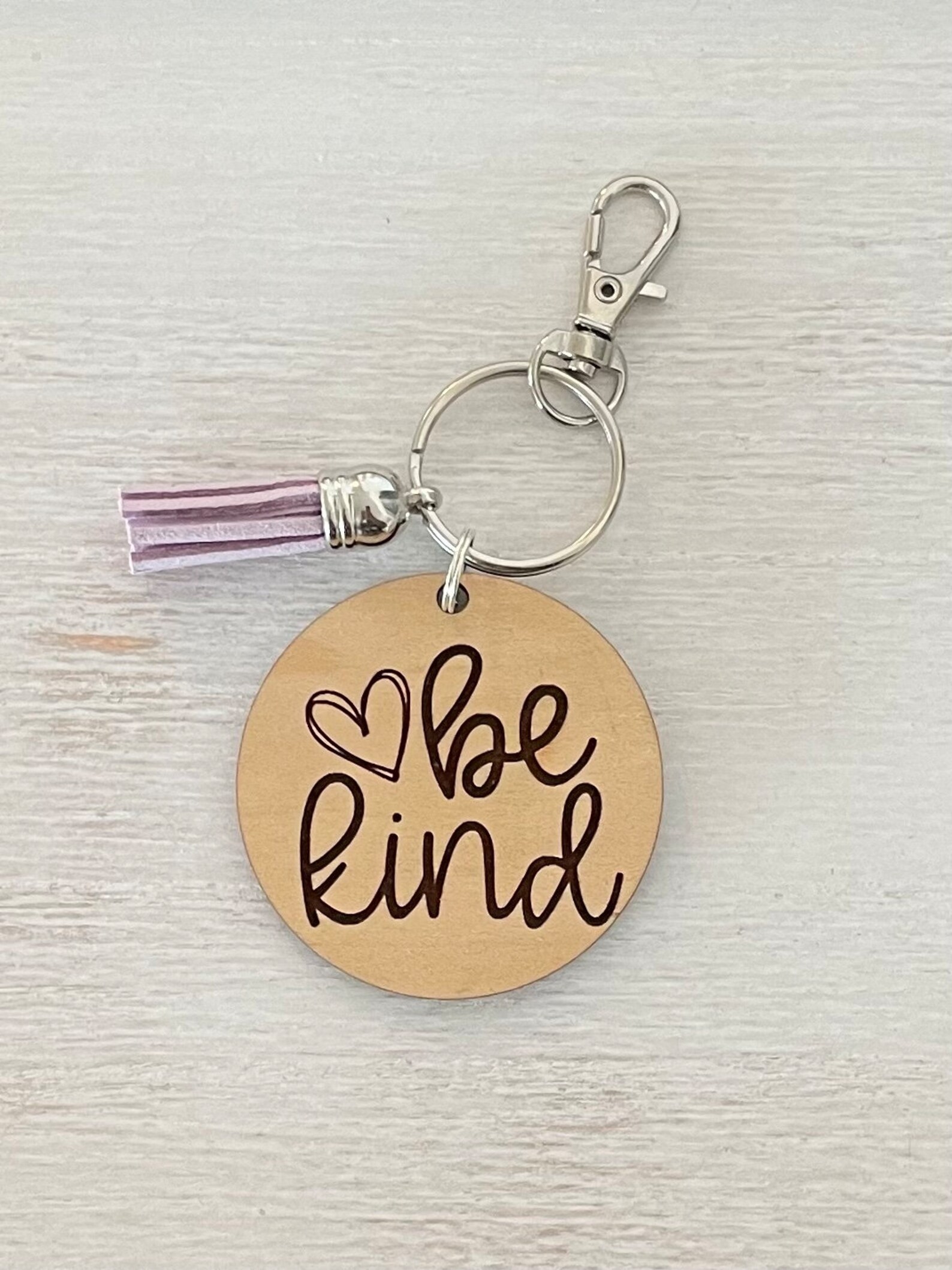 Inspirational Keychains Laser Cut Wood Keychains Be Kind Best Life ...