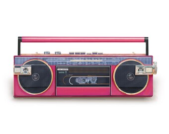 Pink Boom Box - Etsy