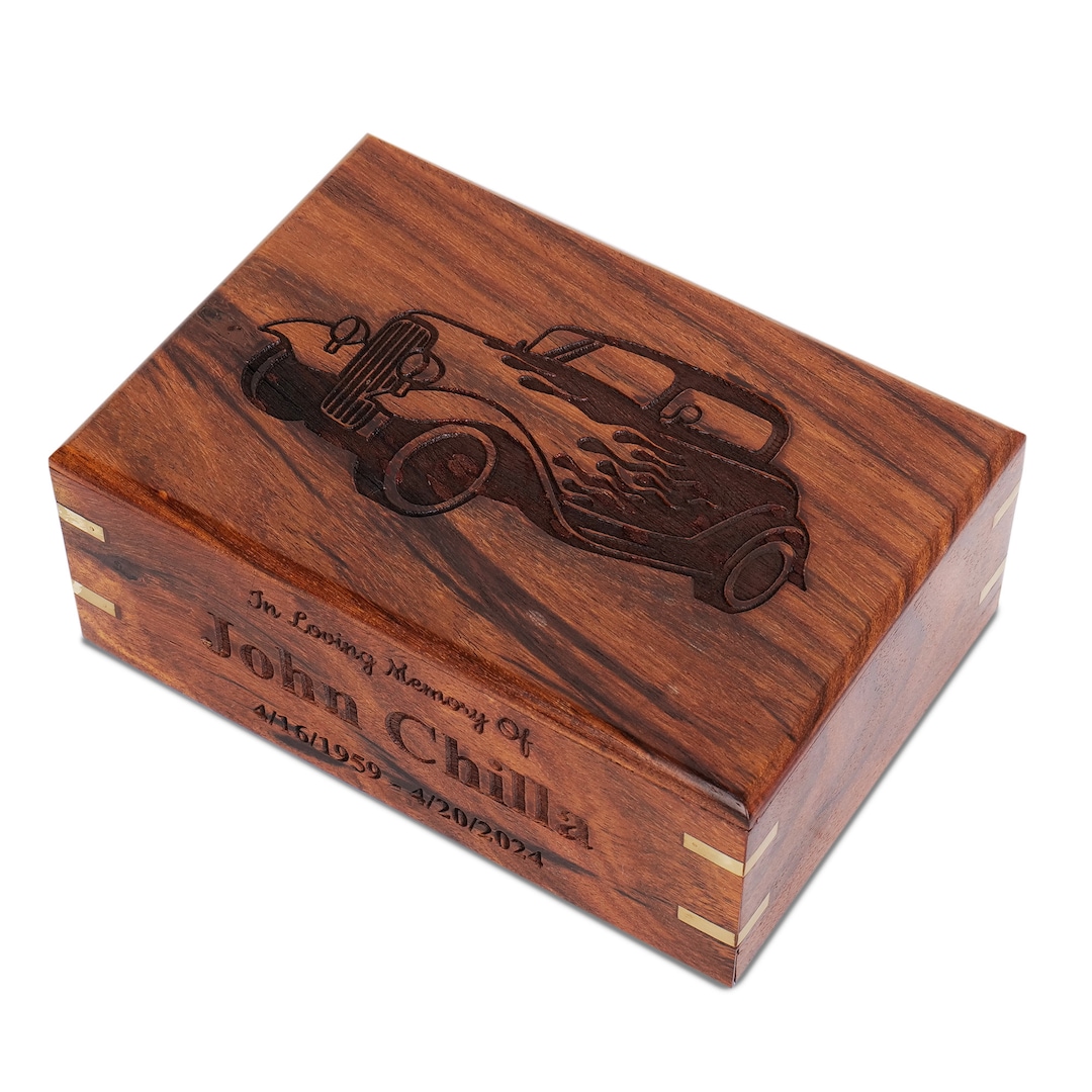 PERSONALIZED Golden Era Glow Classic Car - Urns for Adult Ashes ...