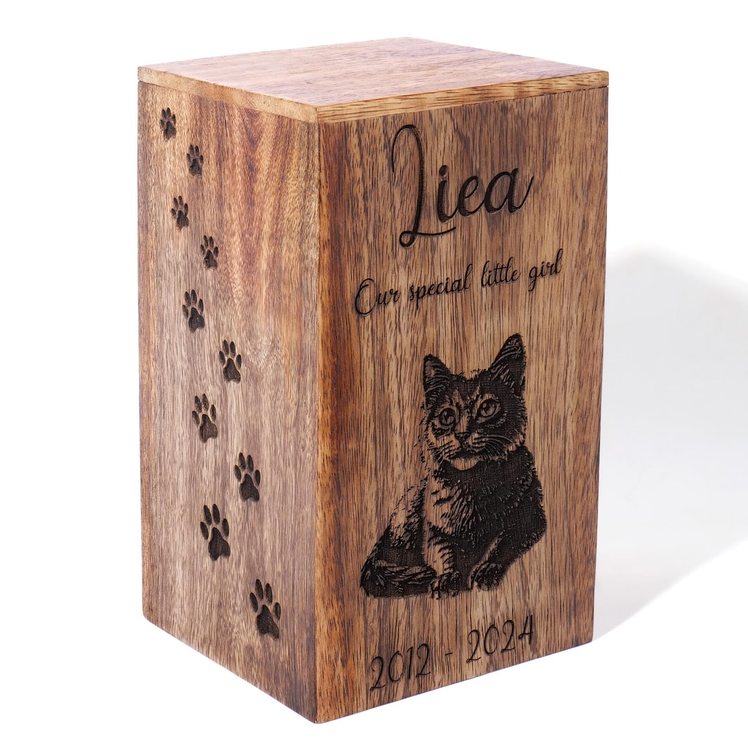Pet Urn Personalized, Custom Pet Urns for Dog and Cat, Cat Urn, Urns ...