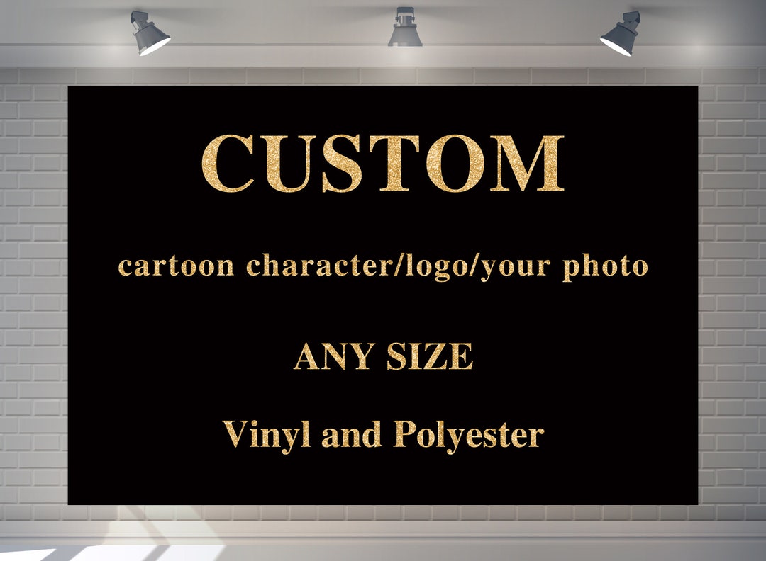 Custom Photo Backdrop: Birthday, Wedding, Party Decor - Etsy