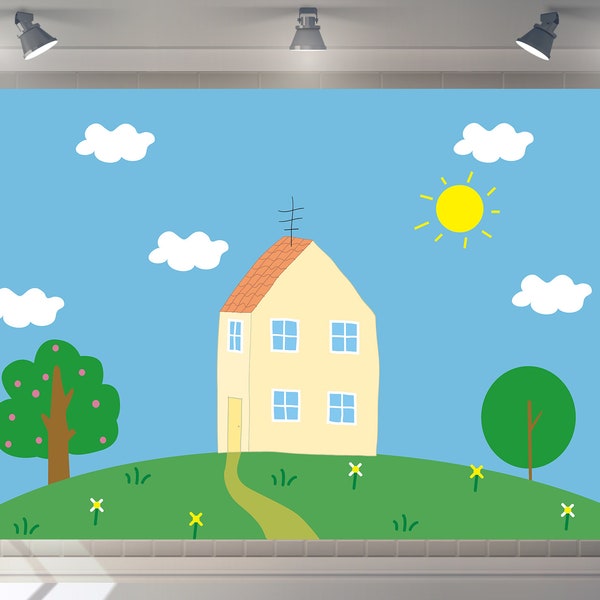 Peppa Pig House Prop - Etsy