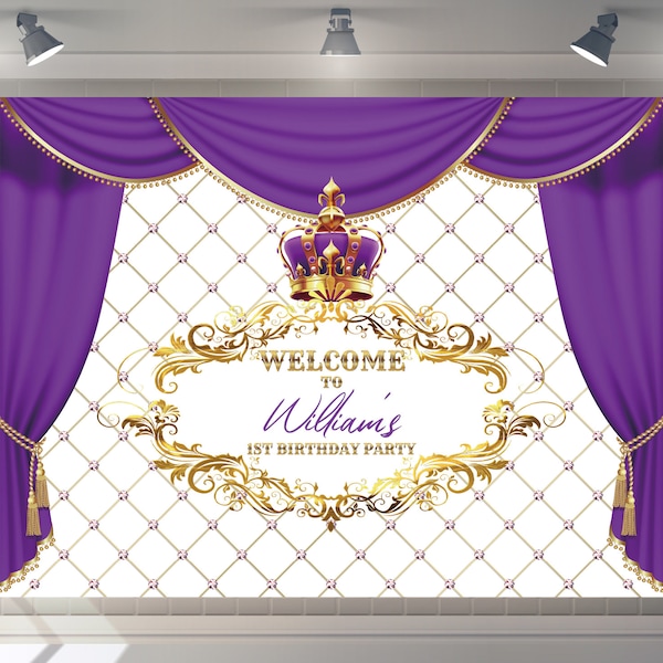 Crown Backdrop - Etsy