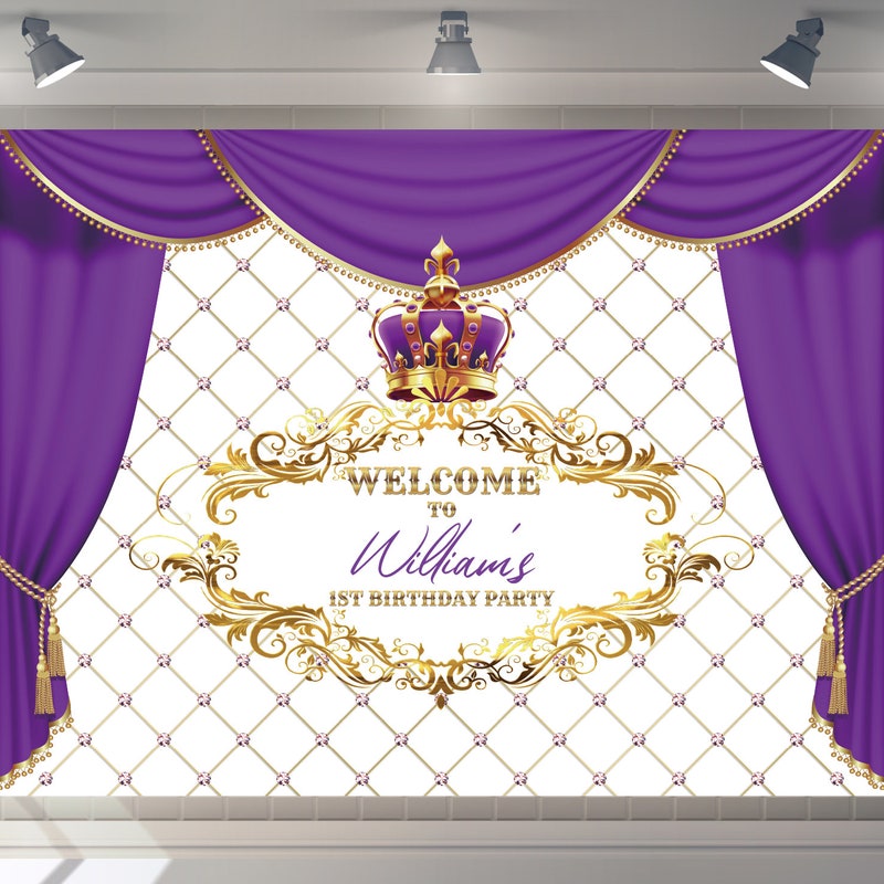 Crown Backdrop - Etsy