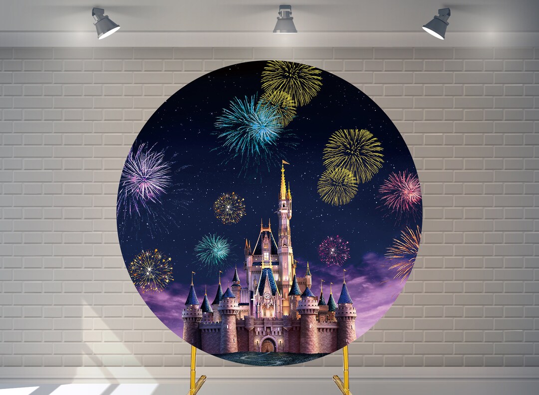 Custom Disney Castle Backdrop | Birthday, Baby Shower, Party Decor - Etsy