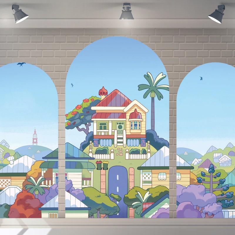 Bluey Backdrop - Etsy