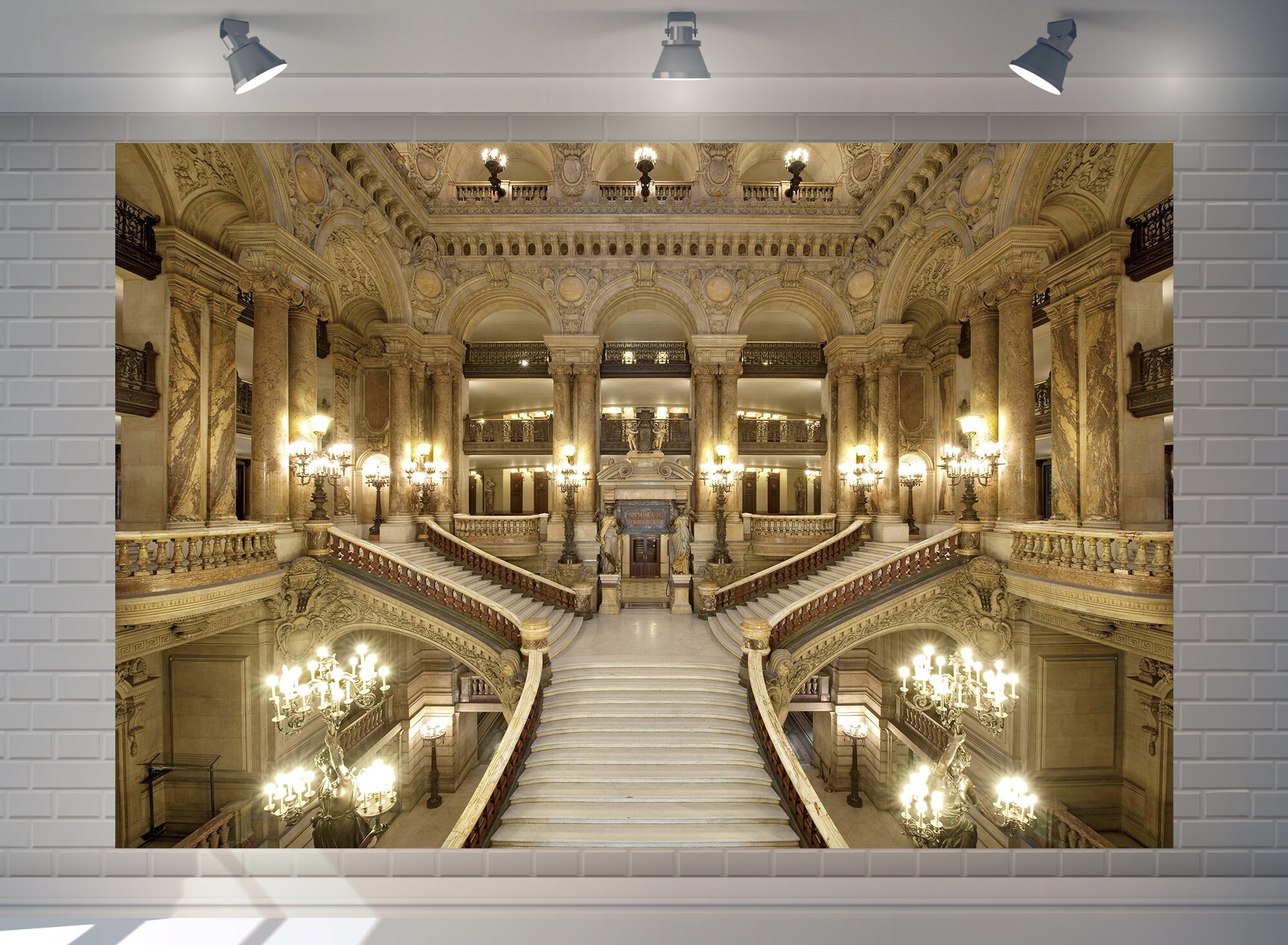 Custom Opera House Backdrop, Palace Staircase Photography Banner - Etsy