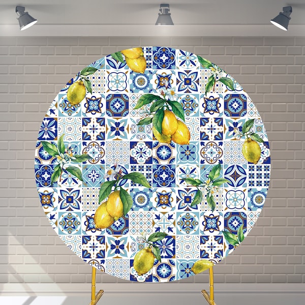 Lemon Backdrop - Etsy