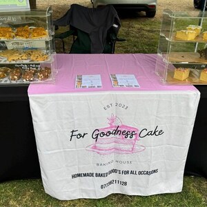 Custom Craft Fair Table Runner, Multiple Sizes and Can Print Any Design ...