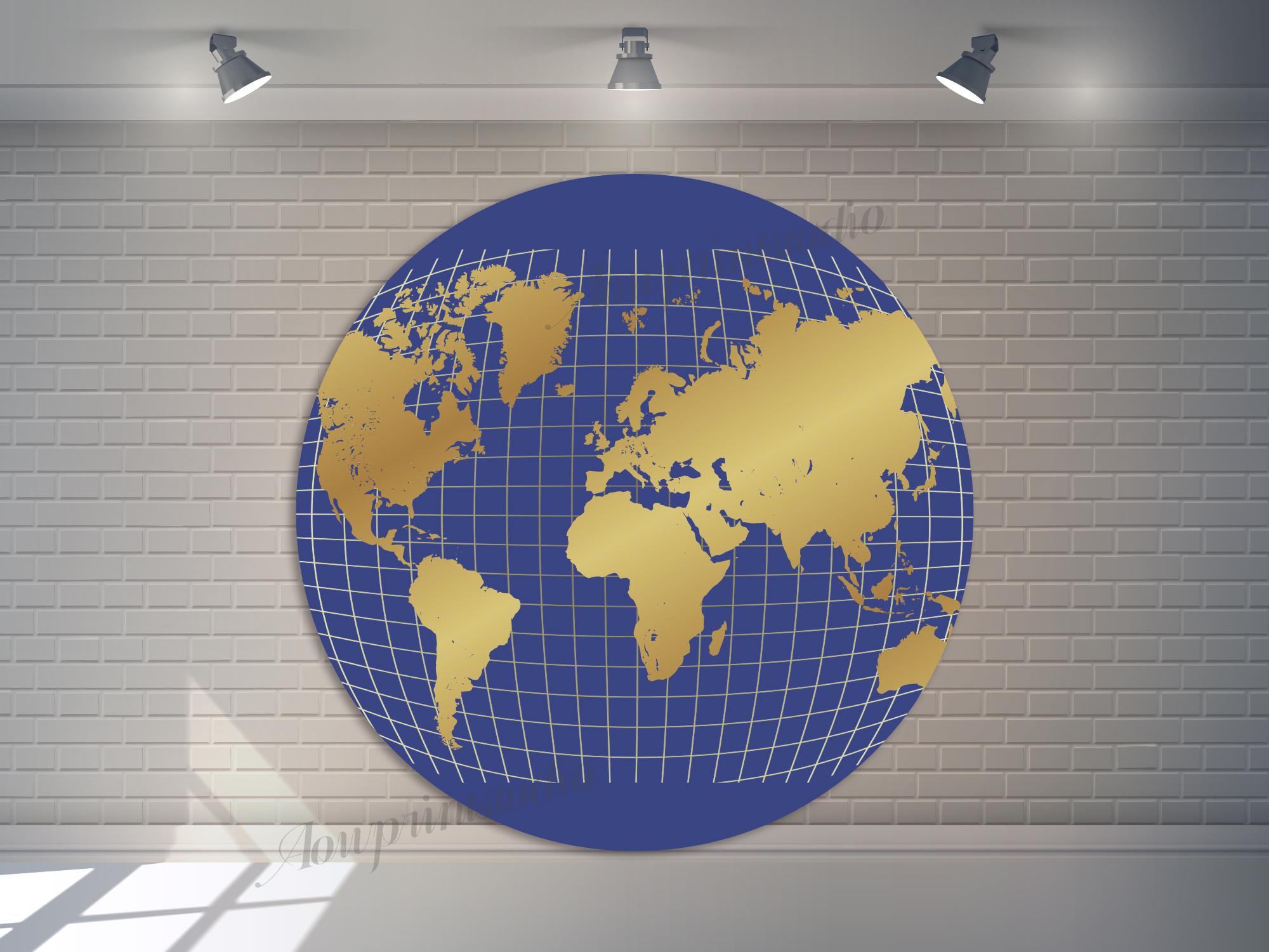 Custom World Map Backdrop, Elastic Photography Background - Etsy