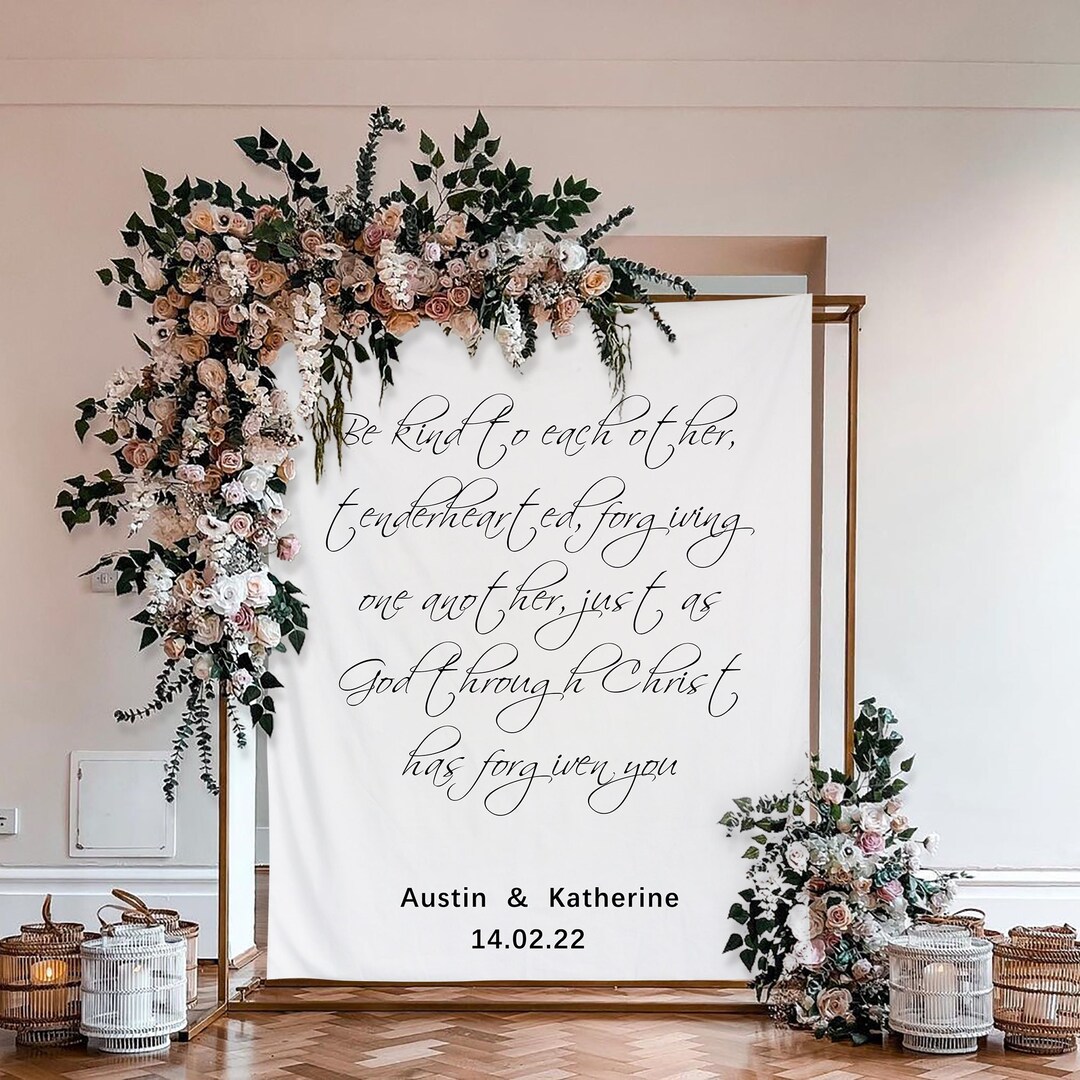 Custom Wedding Backdrop for Reception, Event Backdrop, Photo Backdrop ...