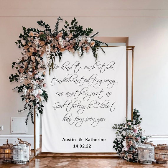 Custom Wedding Backdrop for Reception Event Backdrop Photo - Etsy