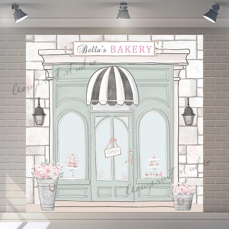 Bakery Backdrop - Etsy