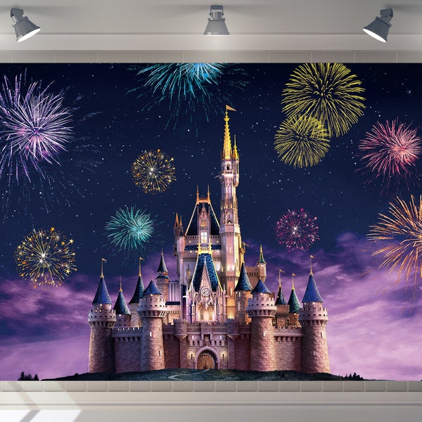 Castle Backdrop - Etsy