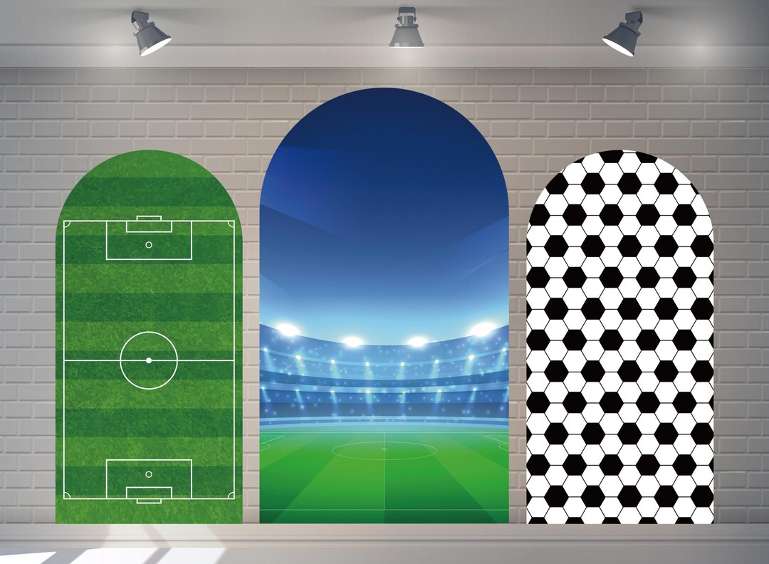 Custom Football Stadium Arch Cover - Sports Party Backdrop - Etsy