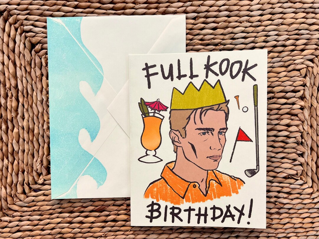 Rafe Cameron Birthday Card, Outerbanks Birthday Card, OBX Birthday Card ...