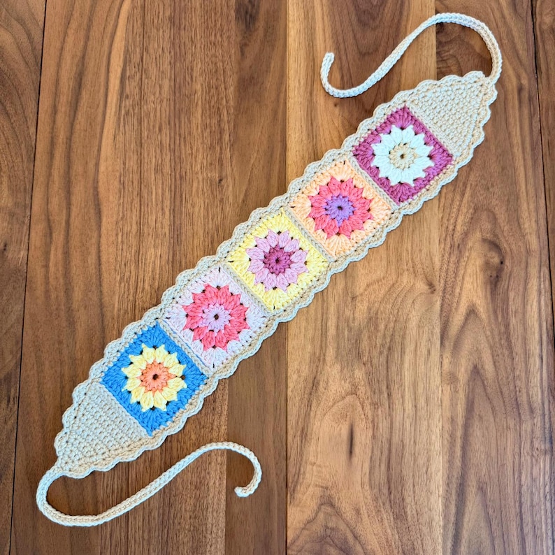 Granny Square Crochet Headband Pattern | Beginner DIY Tutorial ...